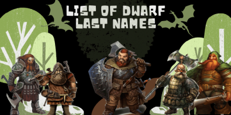530+ Dwarf Last Names: Best Surnames For Dwarves Fantasy - Namez
