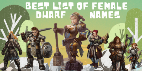 700+ Female Dwarf Names: Best Names For Fantasy Games - Namez
