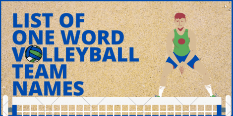 101+ One Word Volleyball Team Names: The Champions List - Namez