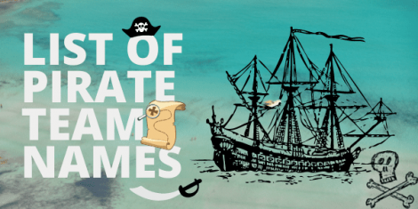390+ Pirate Team Names: Awesome Names For Pirate Lovers - Namez